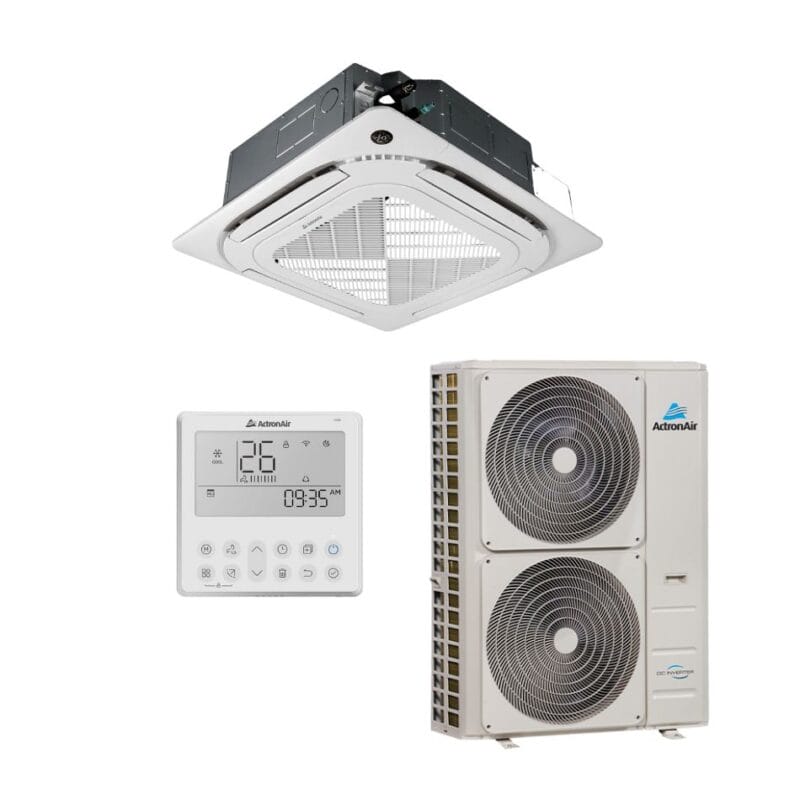 Actron Air 12.5kW Cassette Split System (CRE-125AS/URC-125AS)