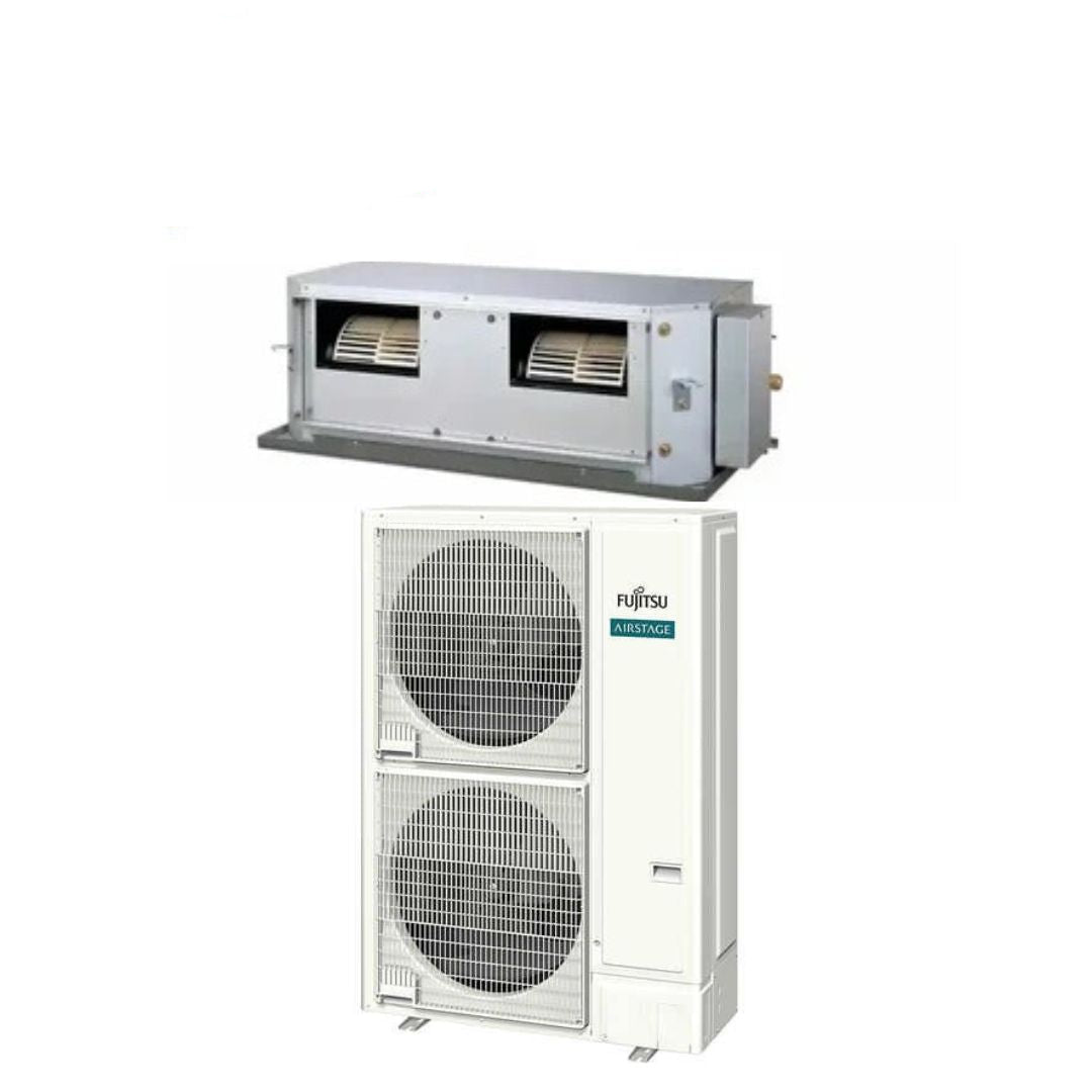 Fujitsu SET-ARTH54KHTA-HP 14kW High Static Ducted System 1 Phase High