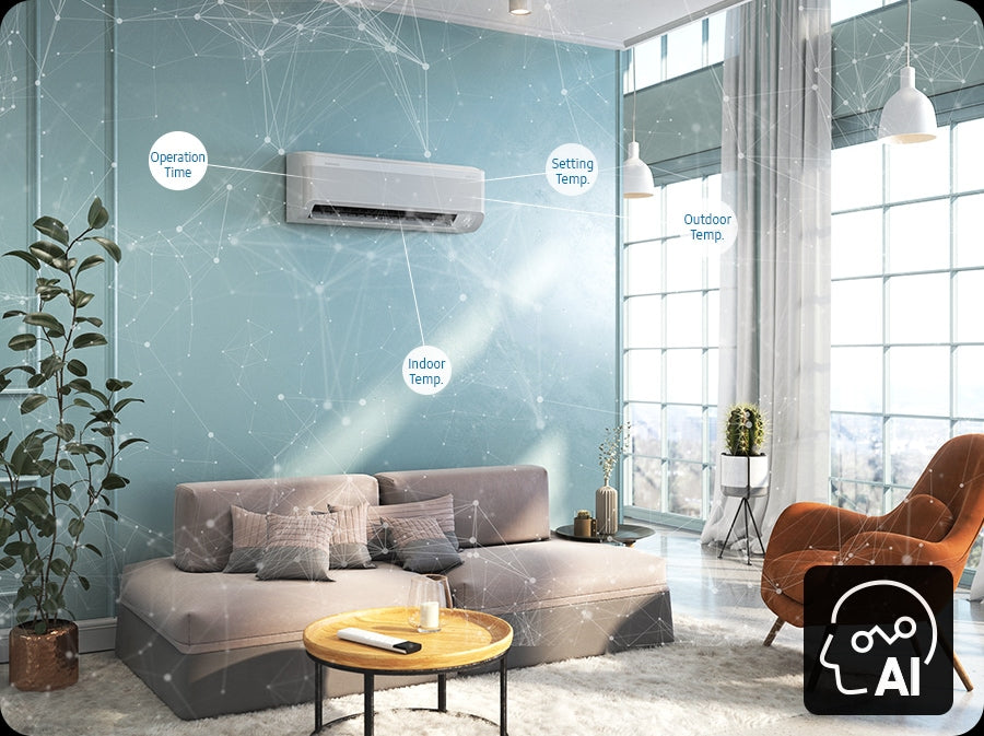 Samsung 8kW Aero Wall Mounted Split System Air Conditioner | R32 AR30D