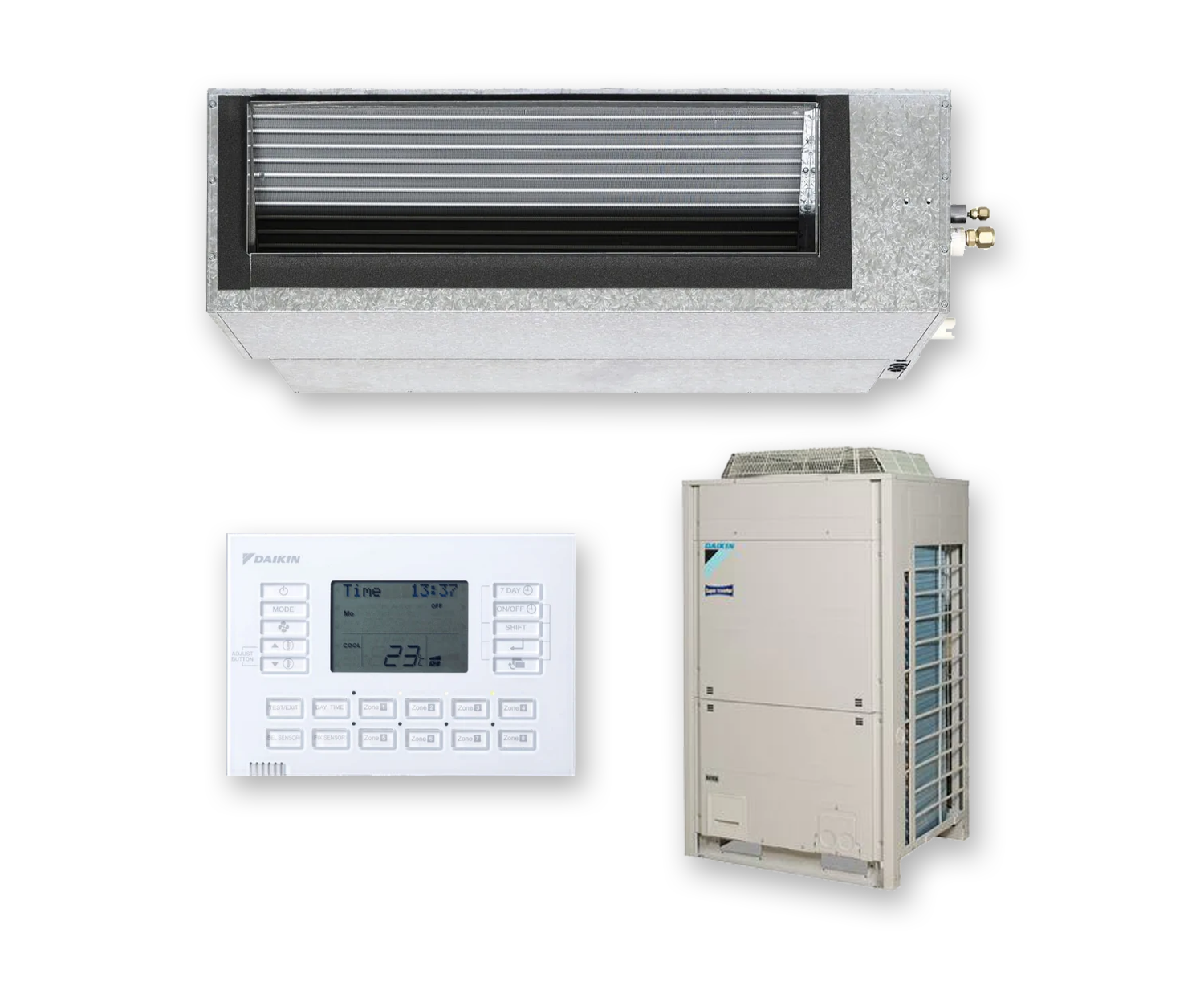 Daikin 25kw Inverter Ducted System FDYQN250LBV1/RZQ250LY1 - 3 Phase
